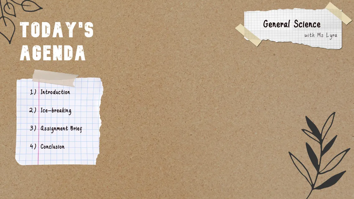 Today's Agenda Virtual Background Modèles de designs gratuits pour tous ...